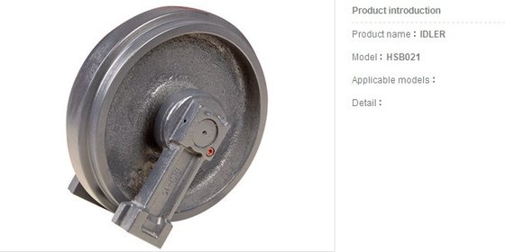 Front Idler Assy For Excavator Spare Parts, Excavator Parts Hyundai Front Idler Assy SHB015-SHB022
