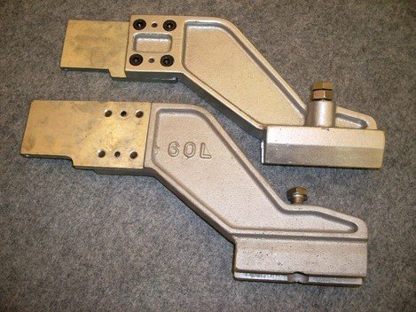 Zinc Alloy Stenter Machine Parts Gold , Matt Gold Nylon Pin Holder for Textile Printing machine