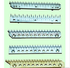 Stenter Steel Pin And Plate 96mm Pitch For Tenter Machine Bruckner Krantz