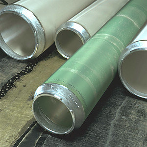 Symmetrical / Conglu Textile Parts Rotary Screen More Tought  Tensile