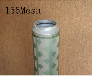 High Open Area Rotary Screen Printing For Textile Printing Machinery 155 Mesh