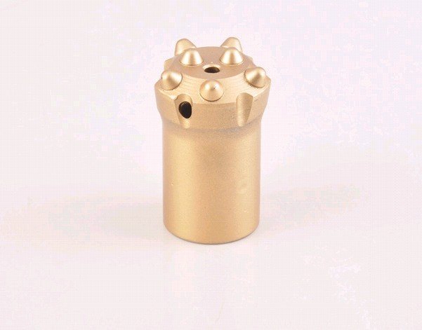 32mm, 42mm Seven Teeth Pole Teeth Bit Rock Drilling Tools With 2 Water Holes For Mining, Coaling
