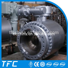 A105 carbon steel 24 inch modulating electric valve, electric motor operated ball valve