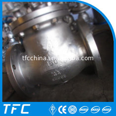 API 6D A995 BS1868 4A duplex steel swing check valve 6 inch