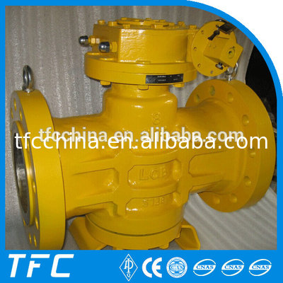 API 6D lubricated metal seat plug valve steel
