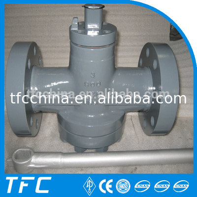 API 6D cast steel metal seat plug valve wenzhou
