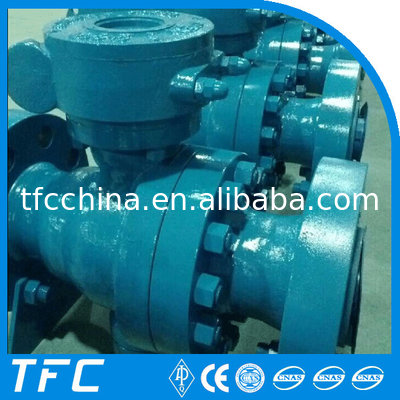 low torque manual gear operated ball valve