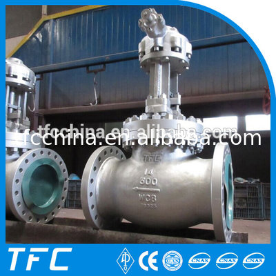 A216 150LB carbon steel high quality Gear Operated wcb globe valve