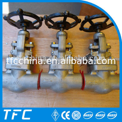 hastelloy plug disc forged steel globe valve