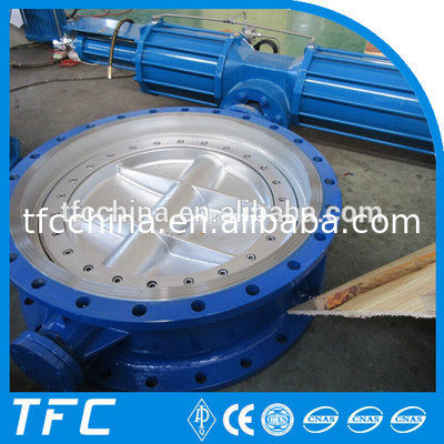 Factory price metal seat butterfly valve, rotary valve