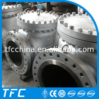 vertical installation non return swing check valve