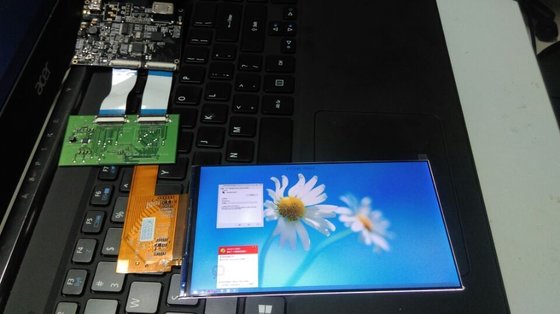 6 Inch High Resolution TFT IPS LCD Screen For Visual Doorbell