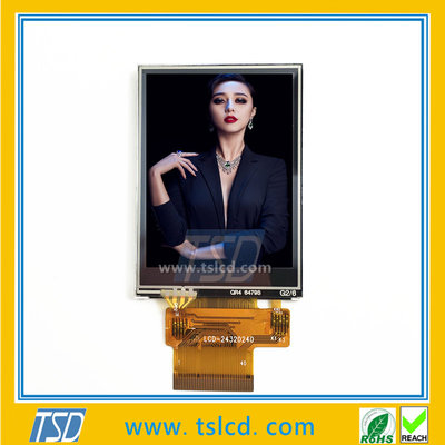 Small color tft  display 2.4 inch 240x320 TFT display module with resistive touch screen