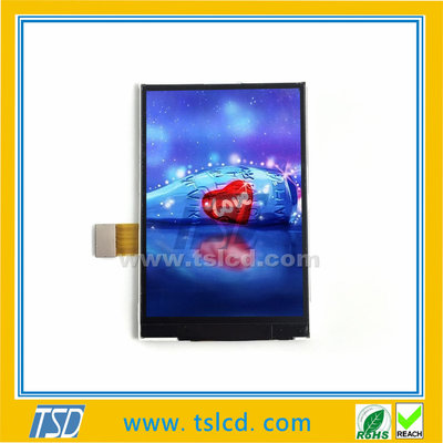 Hot Promotional 3.5inch color TFT display lcd screen HVGA 320x480 with backlight #TST035FP-01