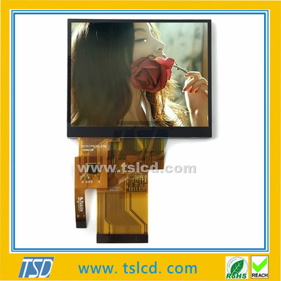 China supplier 3.5'' inch 240x320 lcd panel tft lcd module with resistive touch panel