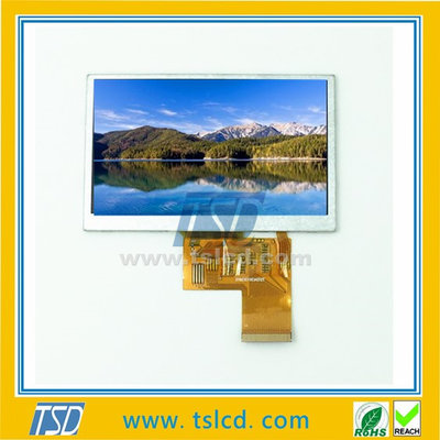 4.3'' inch 480x272 tft lcd module with touch panel 500cd/m2 high brightness