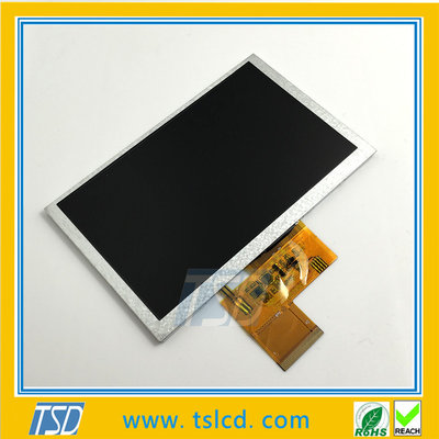 TSD sunlight readable 4.3'' inch 480x272 tft lcd panel display with AR flim with RTP