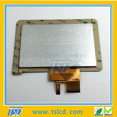 High brightness 5 inch  tft lcd display 800x480 resolution with CTP