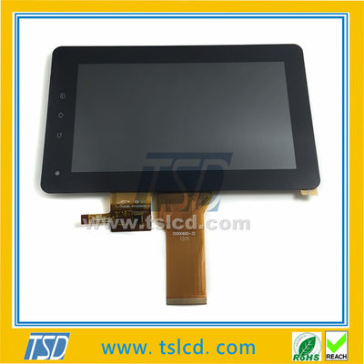 500nits brightness 7''inch TFT module with CTP capacitive panel
