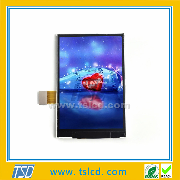 2016 hot item 3.5inch 320x480 dots LCD TFT display HVGA with high brightness  #TST035FP-01