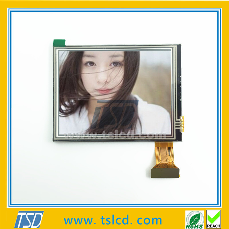 TransflectiveQVGA  3.5inch 240x320 TFT lcd module readable in sunlight with touch screen