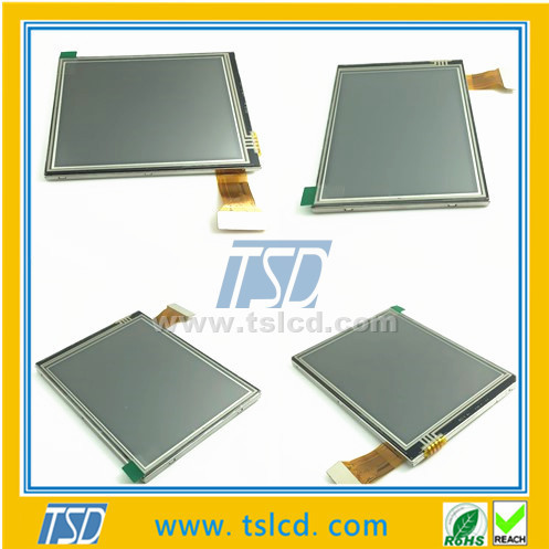 TSD factory Transflective tft 3.5'' inch 240x320 Sunlight readable lcd touch panel with RGB+SPI interface