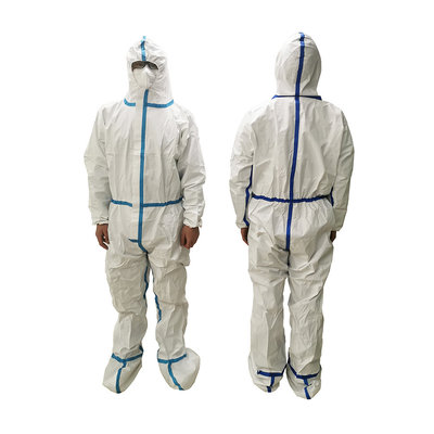 China Disposable Hospital Coverall Medical Isolation Suit medical protective suit supplier