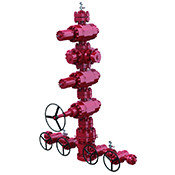 Top quality! API oil rig drilling rig equipment KY65-21 wellhead &amp; X-mas tree supplier