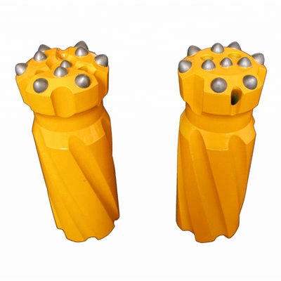 Mining Tools Hard Rock Drilling Long Skirt T51 Retractable Thread TCI Button Drill Bits Ballistic Button Drill Bit supplier