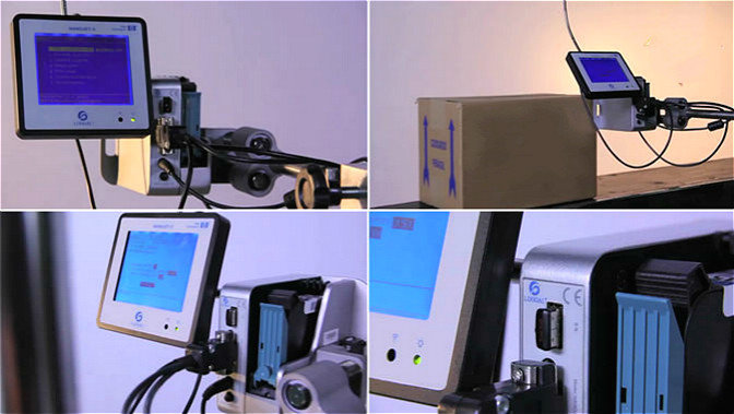 Nicht HochgeschwindigkeitsSteuerungstechnik des Kontakt-industrielle Tintenstrahl-Drucker-TIJ 2,5 LGCS angenommen