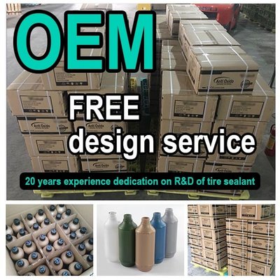 Qiangbao motor tubeless Anti Flat super seal tire sealant better than Slime RF350ml 20 years OEM experience
