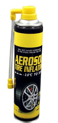 C650 Aerosol Tire Inflator for Car Emergency Use,Non- flammbale