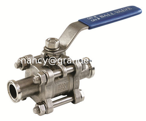 3PC ball valves stainless steel threaded/socket weld/butt weld connection supplier