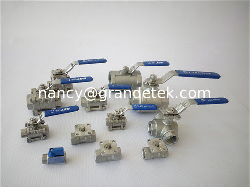 1pc ball valves with high moungting pad with new design reduced bore API standard supplier
