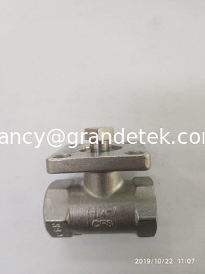 1PC ball valves with high mounting pad PAI 1000PSI threaded ends from direct manufacture supplier
