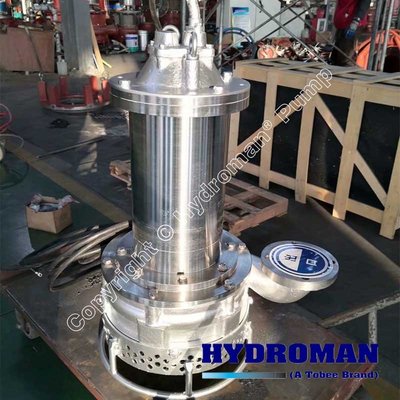 Hydroman™  submersible slurry pump with water jet ring