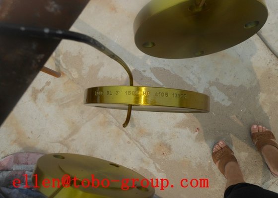 Steel Flange welding neck class 1500 8”  A694 F65