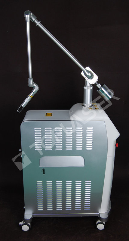 FDA CE Approved Q-switch Nd Yag Laser , TOP HAT , SPOT SIZE 2-10mm DIAMETER , 10HZ