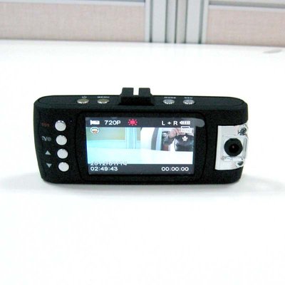 2.7" tft screen H.264 hd double lens dual-channel 1080p driving recorder security car blackbox dvr camera