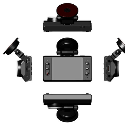 2.7 TFT LED Screen Car Blackbox DVR 1080FHD , 130 Degree Visual angle