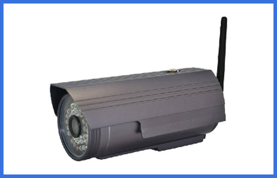 Low illumination Infrared Bullet Weatherproof Wireless Ip Cameras 3.6mm Lens