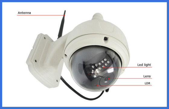 1 million pixels Water resistant Camera Wireless outdoor dome Ip camera IR 20M