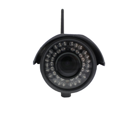 1.3MP Low Lux Weatherproof Security Wireless IP Camera With Night Vision , 2.8-12mm Varifocal