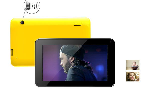 Capacitive touch screen 7 Inch Touchpad Tablet PC Dual Camera , gravity sensing