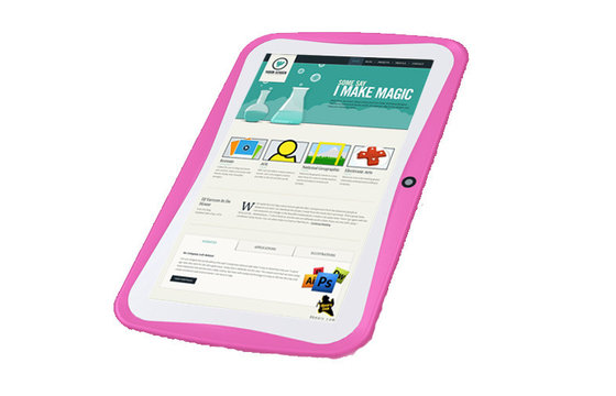 Cute 4.3 Inch 3G Wifi kids tablets for learning , computer tablets for children