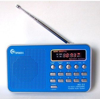  Mini portable speaker with FM function  