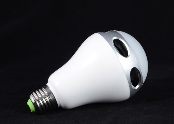Music Audio Bluetooth Speaker Led Light Bulb for Android / iPhone , App Control