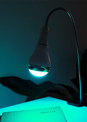 Loud Stereo Led Light Bluetooth Speaker With Bass For Mp3 Controlled Via Mobile APP