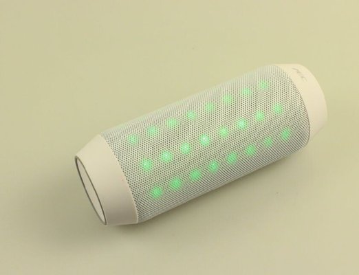 Outdoor Red / White Pulse LED Bluetooth Speaker With USB TF Card