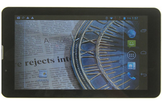 Mtk6577 Dual Core 3G Sim Card Tablet PC With 5 Points Touch Screen , 4GB / 8GB Flash